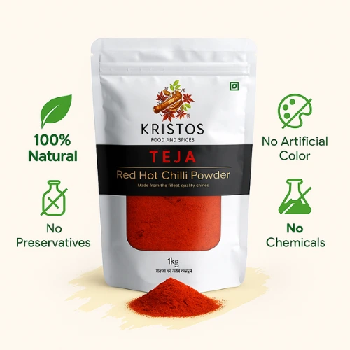 Teja Red Hot Chilli Powder – Premium Quality, Bold Taste – Kristos Food ...